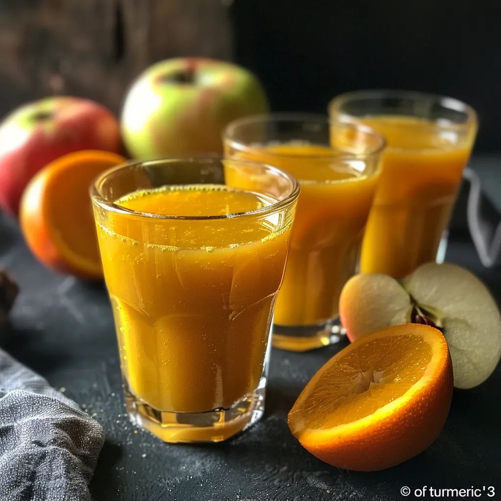Revitalize Your Day with Turmeric Ginger Orange Shots